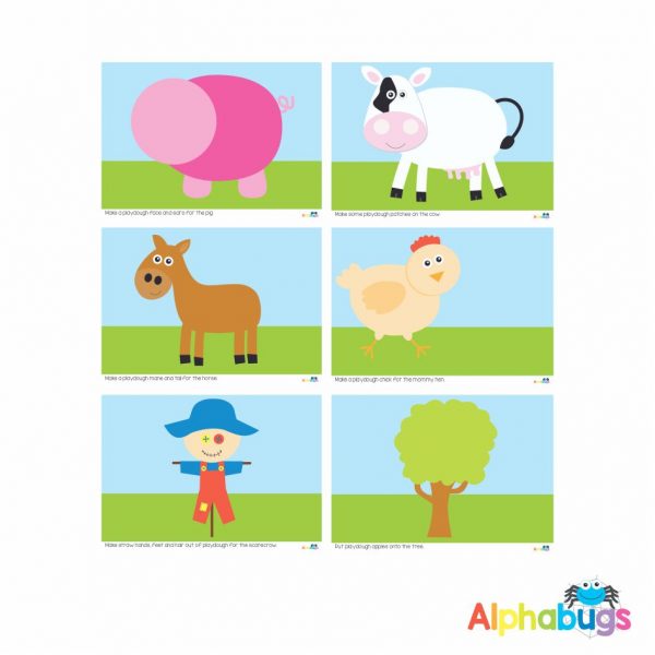 Playdough Mat - Learning Letters i | Alphabugs