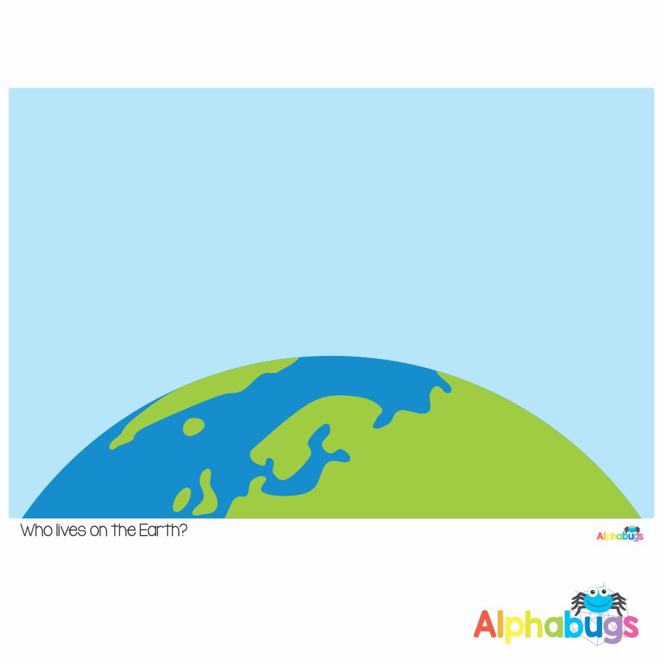 Playdough Mat – Outer Space 2 – Alphabugs