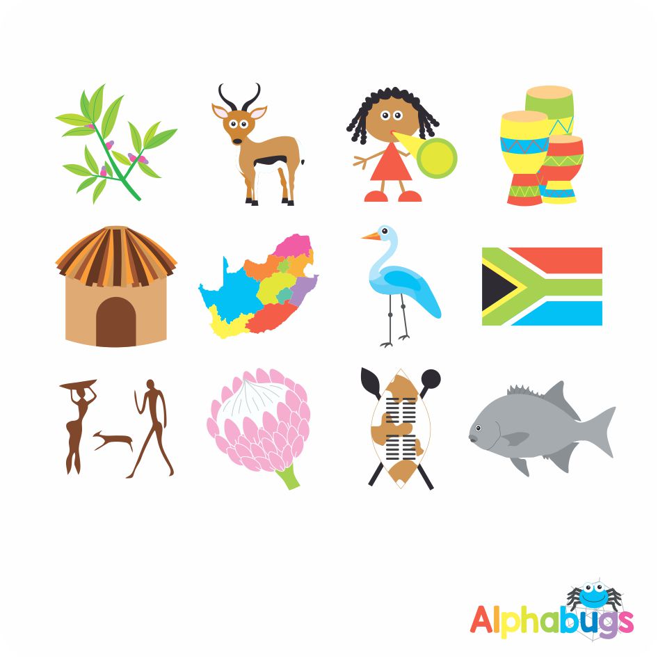 Character Magnets - Ubuntu | Alphabugs