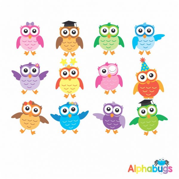Classroom Decor - Wise Owls Signs & Bunting | Alphabugs