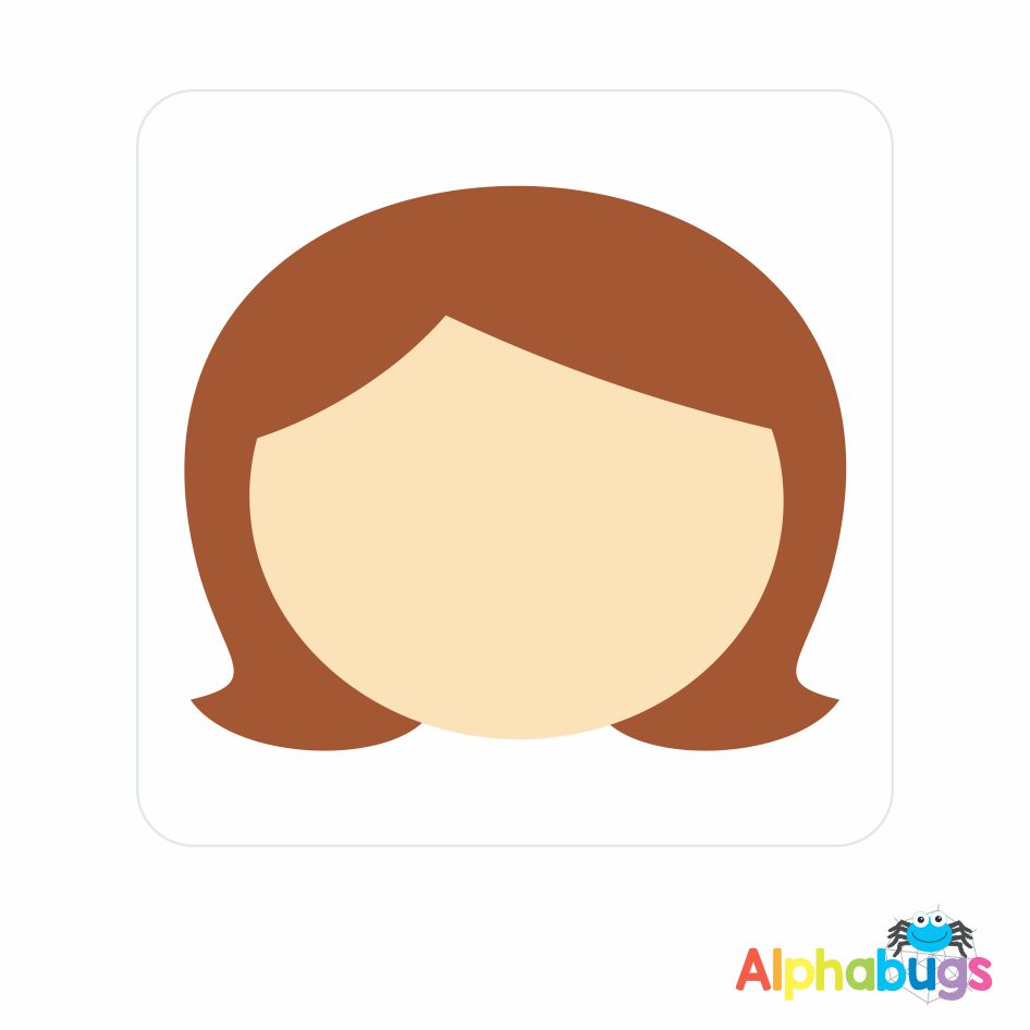 Edu Mag - Build-A-Face (Girl 1) | Alphabugs