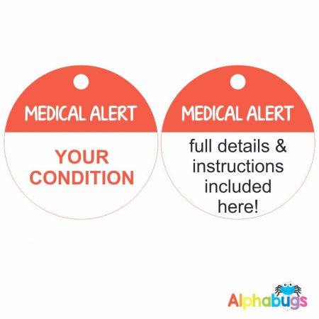 Medical Alert Labels | Alphabugs