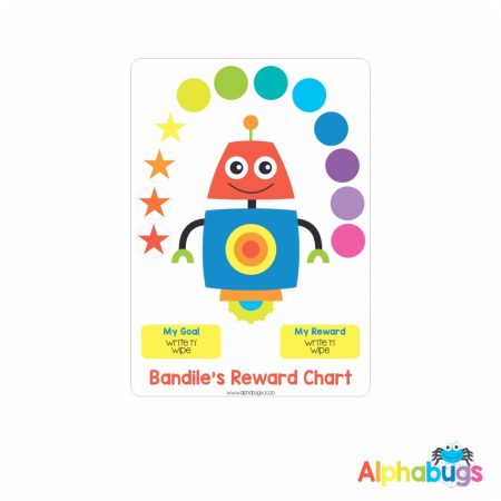 Home Printable - Reward Chart Rocking Robots | Alphabugs