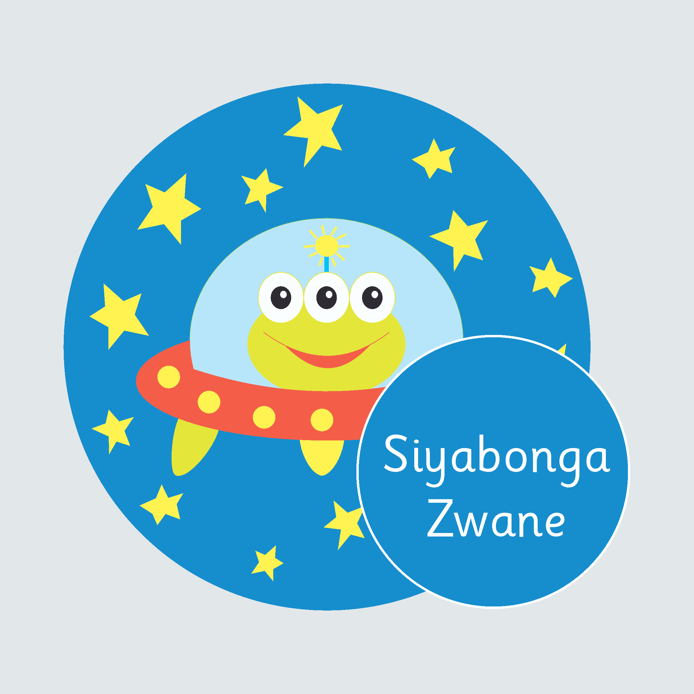 Bag Tag - Alien Invasion | Alphabugs