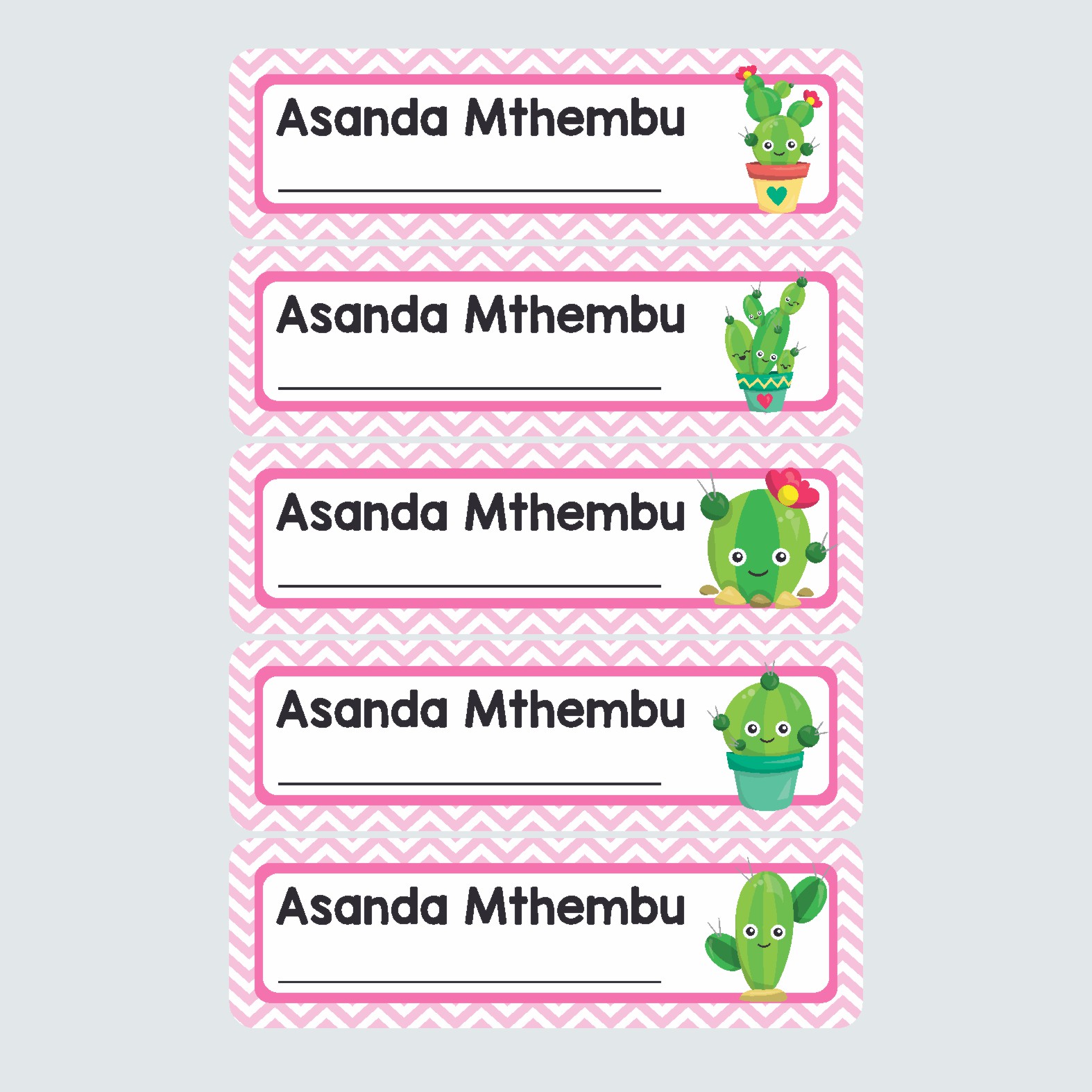 Classroom Decor - Cactus Makes Perfect Reward Charts | Alphabugs