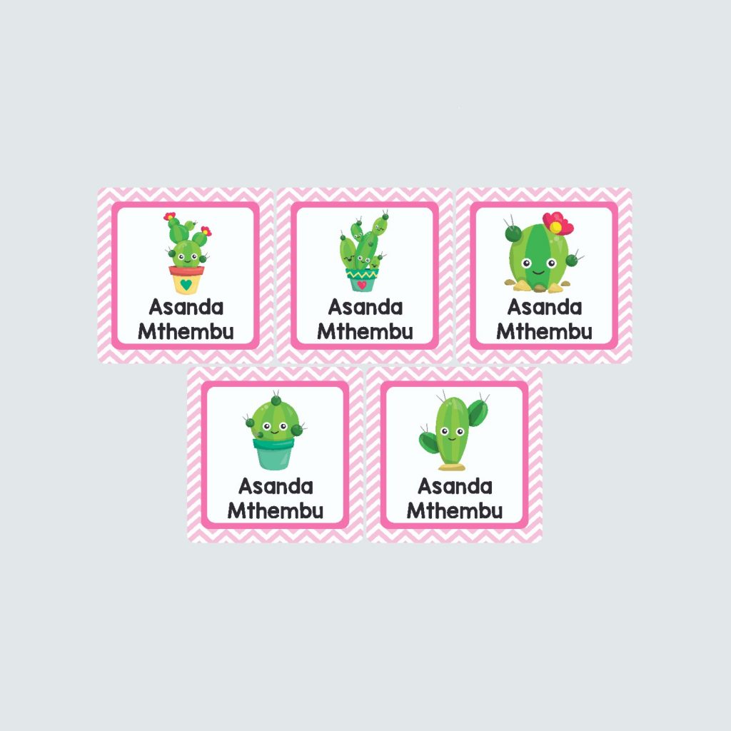 Classroom Decor -Cactus Makes Perfect Reward Charts | Alphabugs