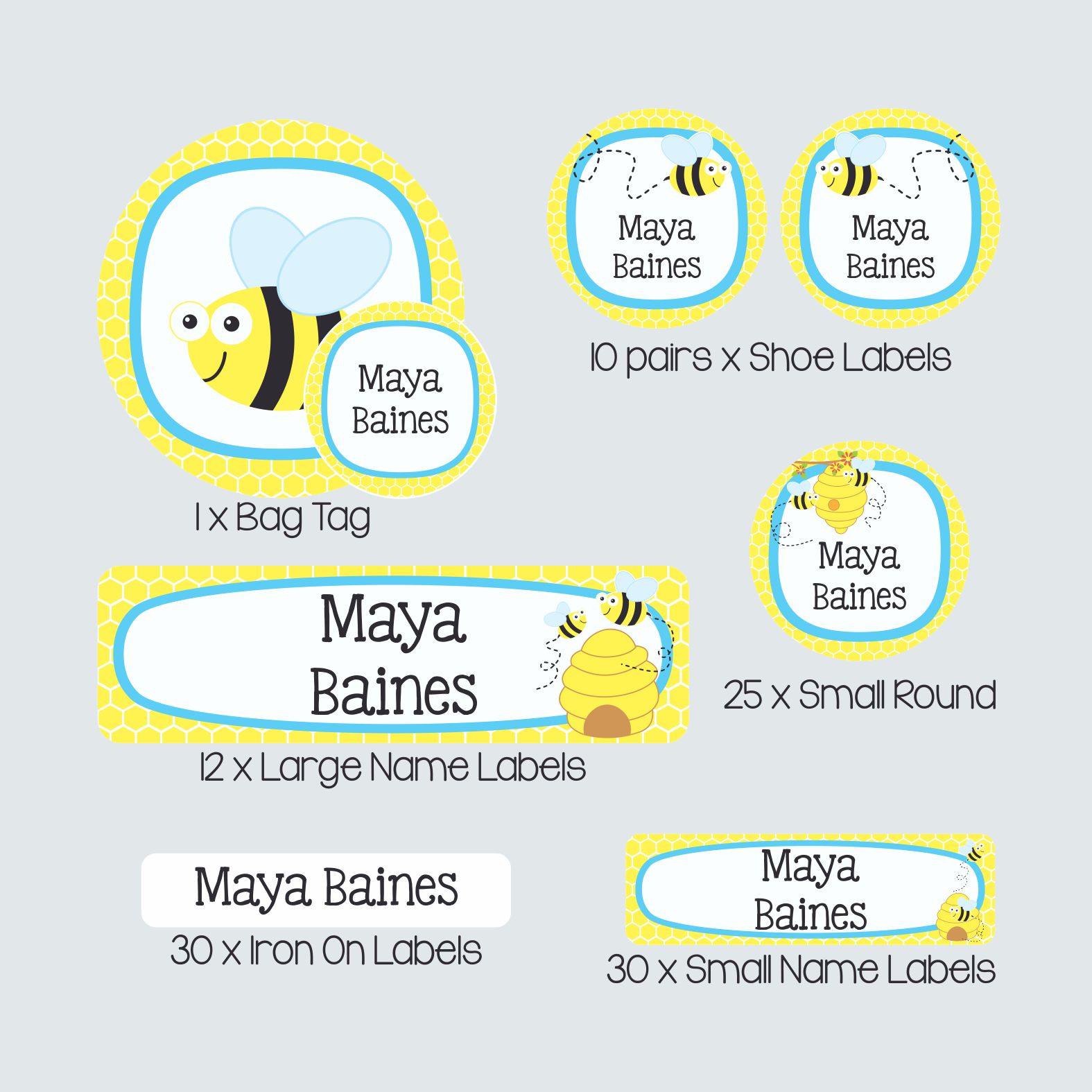 Classroom Decor - Busy Bees Alphabet Decor | Alphabugs