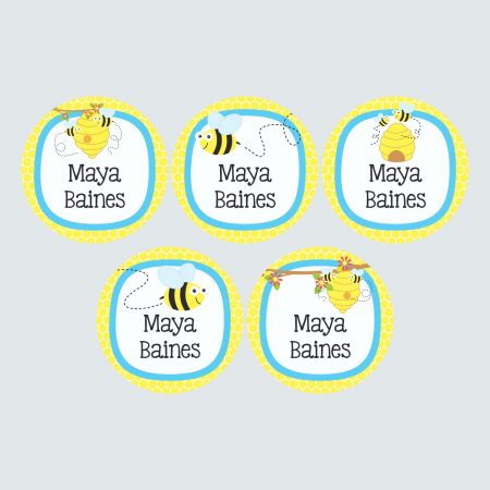 Classroom Decor - Busy Bees Birthday Chart | Alphabugs