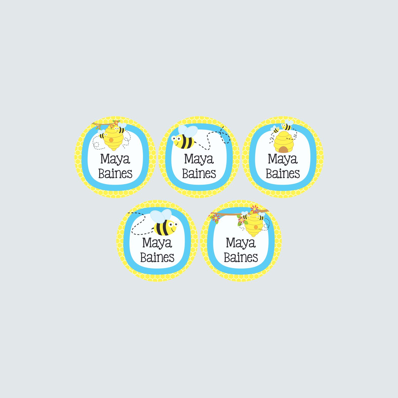 Classroom Decor - Busy Bees Reward Charts | Alphabugs