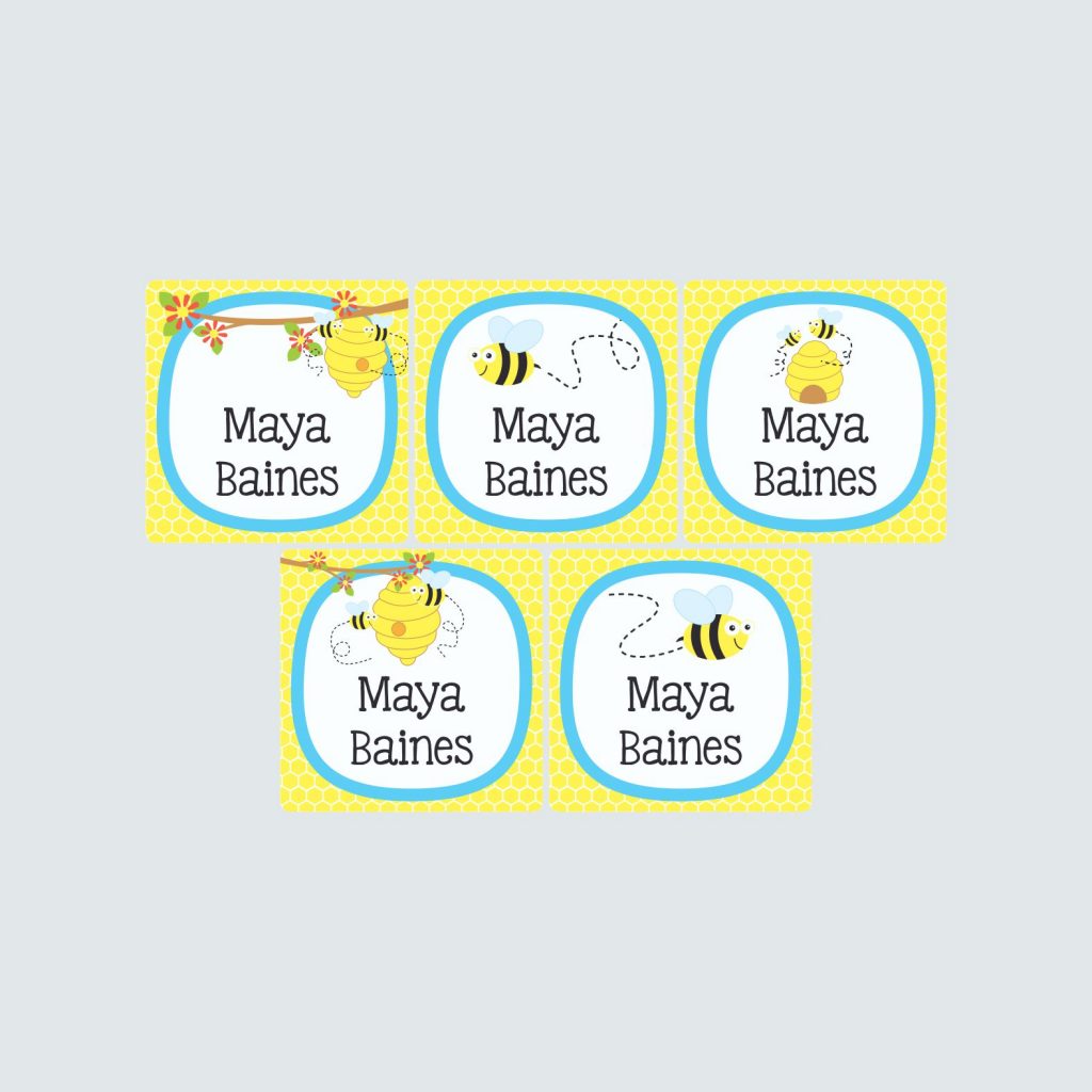 Classroom Decor - Busy Bees Reward Certificates | Alphabugs
