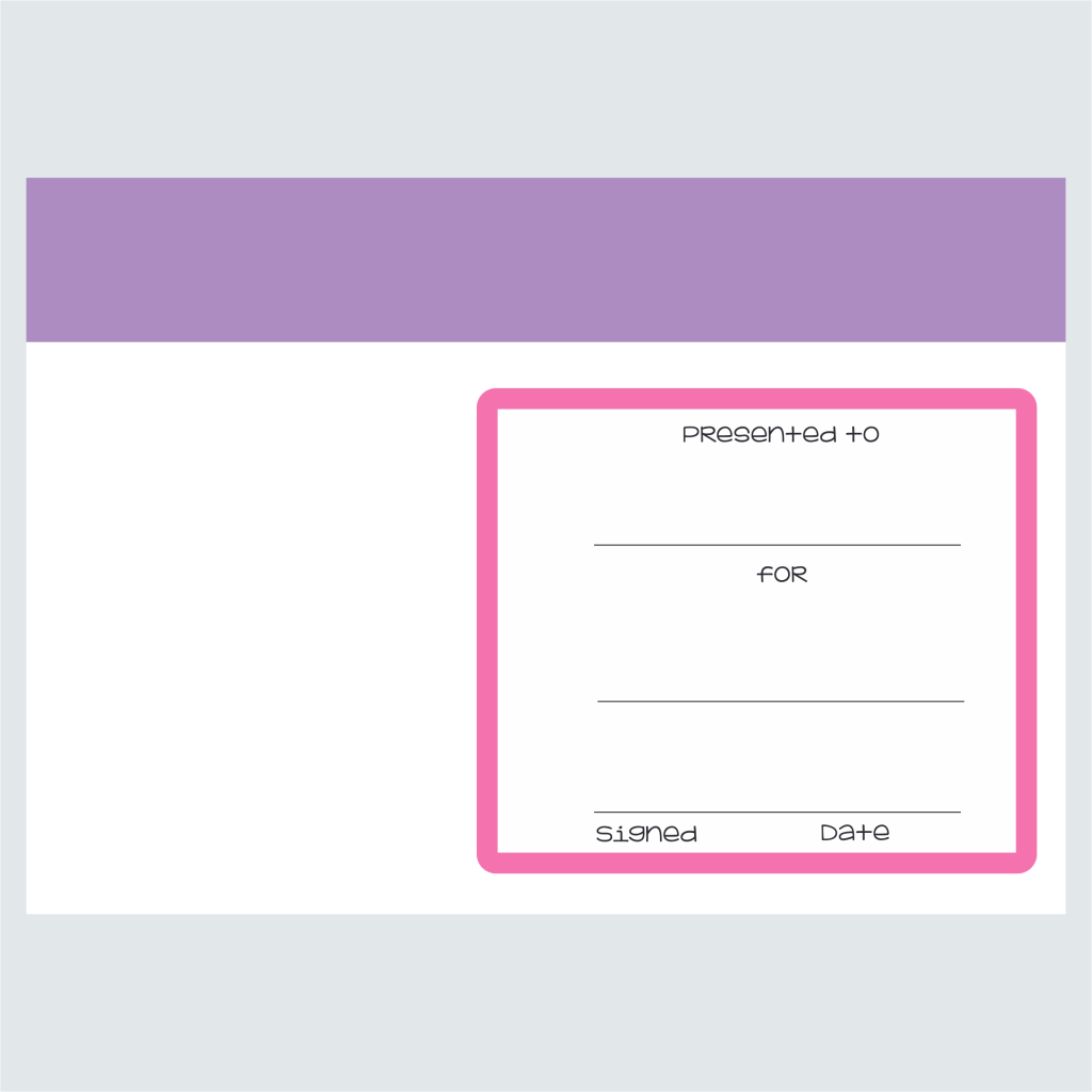 Personalised Certificates 2 | Alphabugs