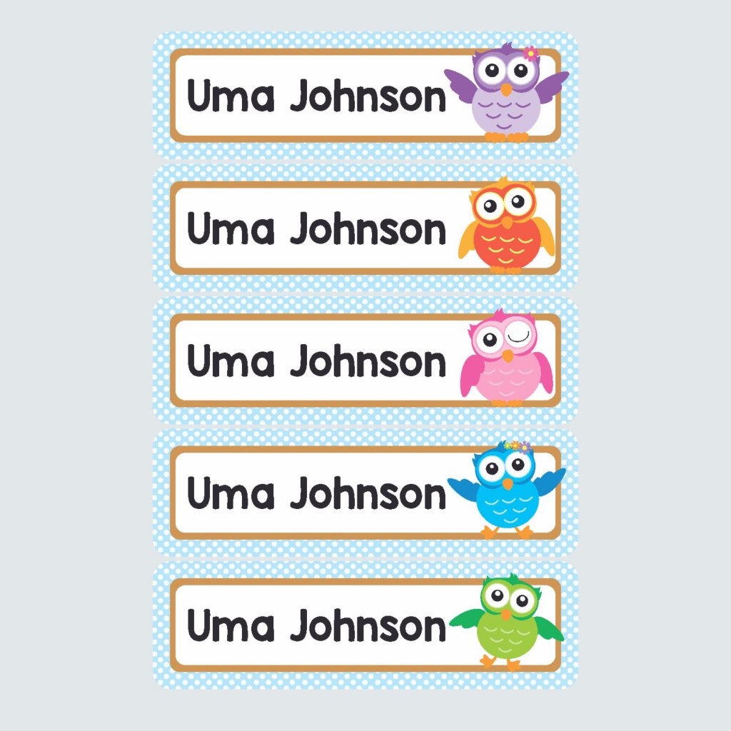 Classroom Decor - Wise Owls Labels | Alphabugs