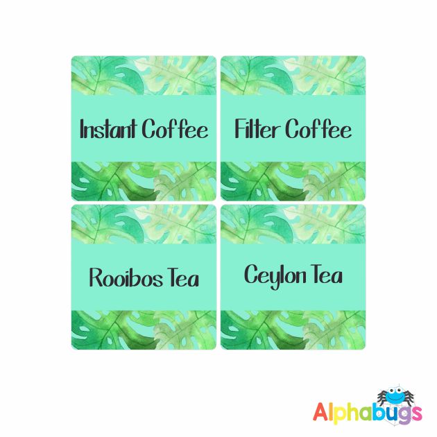 Canister Labels - Phillipa | Alphabugs