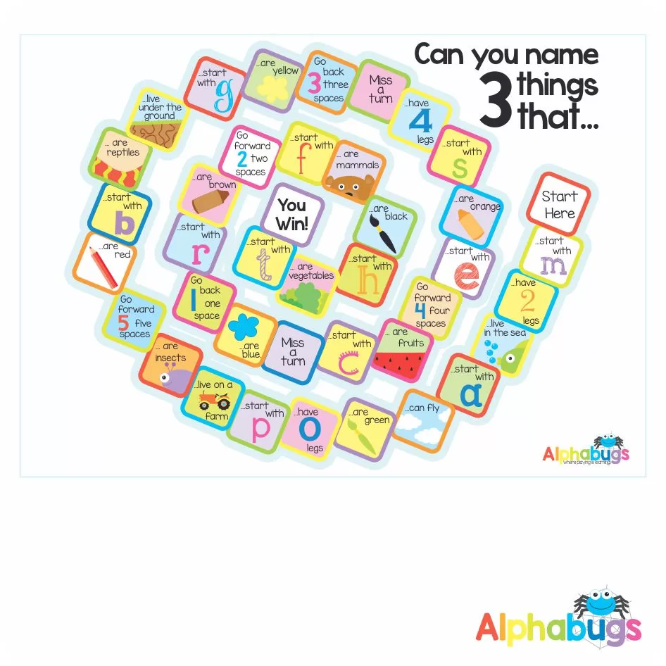 Home Printable Products Archives | Alphabugs