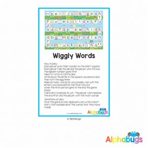 Home Printable - Wiggly Words | Alphabugs