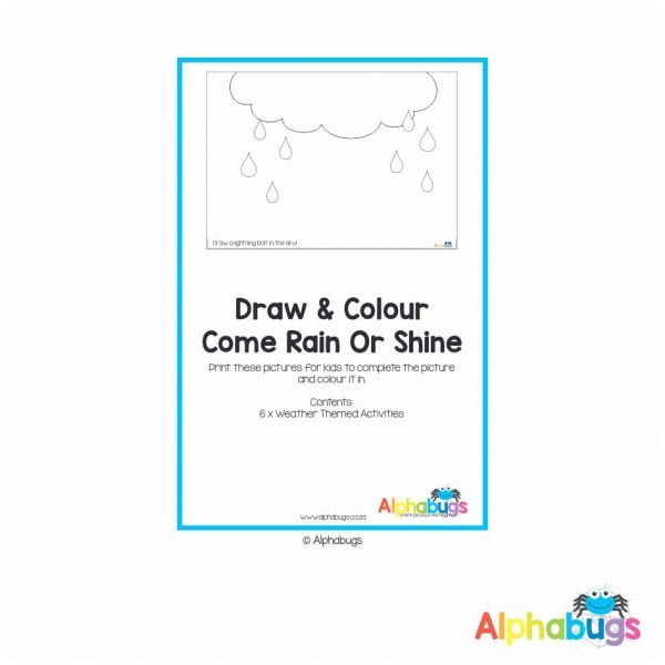 Home Printable - Colour n Draw Maze Tracers | Alphabugs