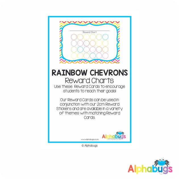 Classroom Theme - Rainbow Chevrons Archives | Alphabugs