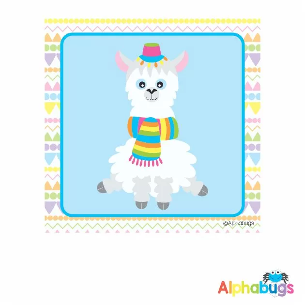 Classroom Decor - La La Llama Archives | Alphabugs
