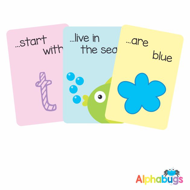 Card Game - Name 3 Things | Alphabugs