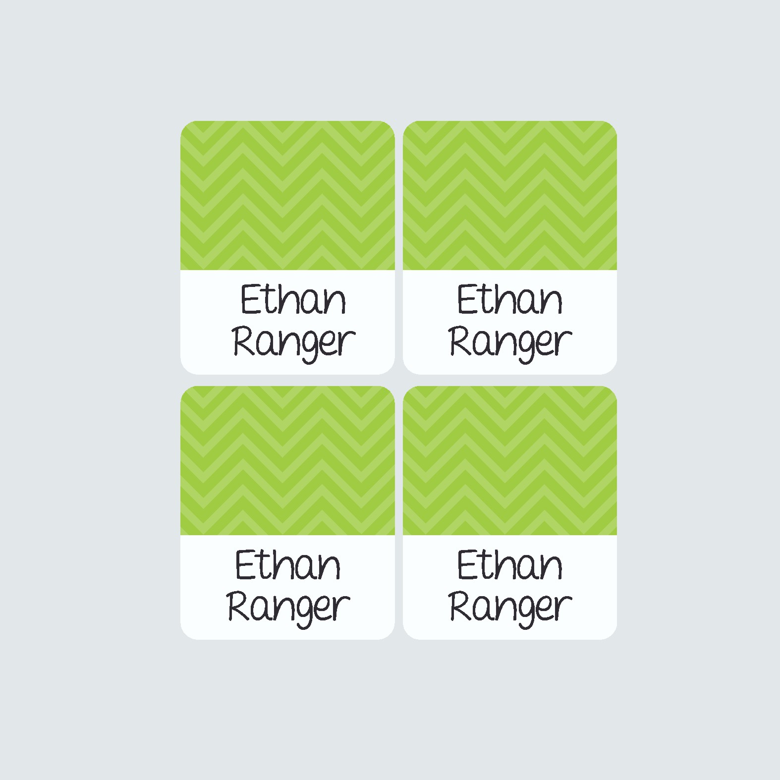 Pencil Wrap Labels - In The Wild | Alphabugs