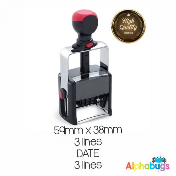 Personalised Self-Inking Stamp - Mini Dater | Alphabugs