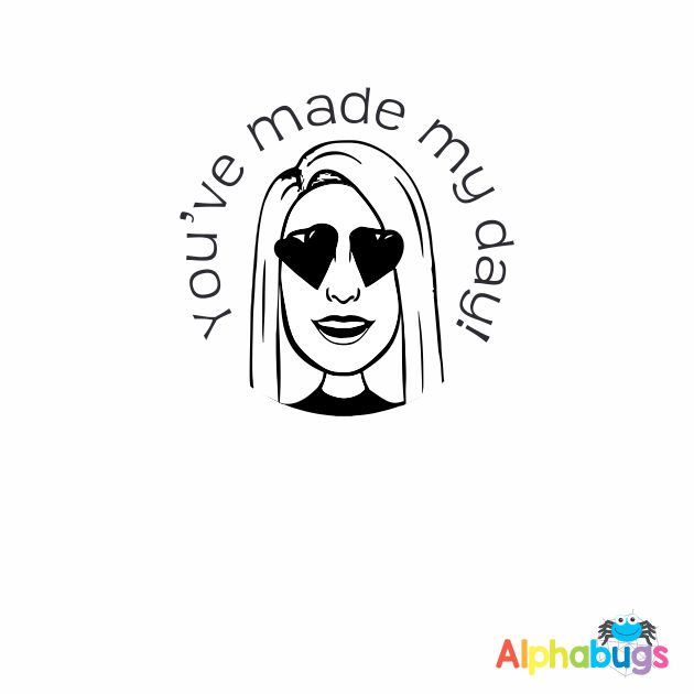 Personalised Self-Inking Stamp - Avatar 30mm | Alphabugs