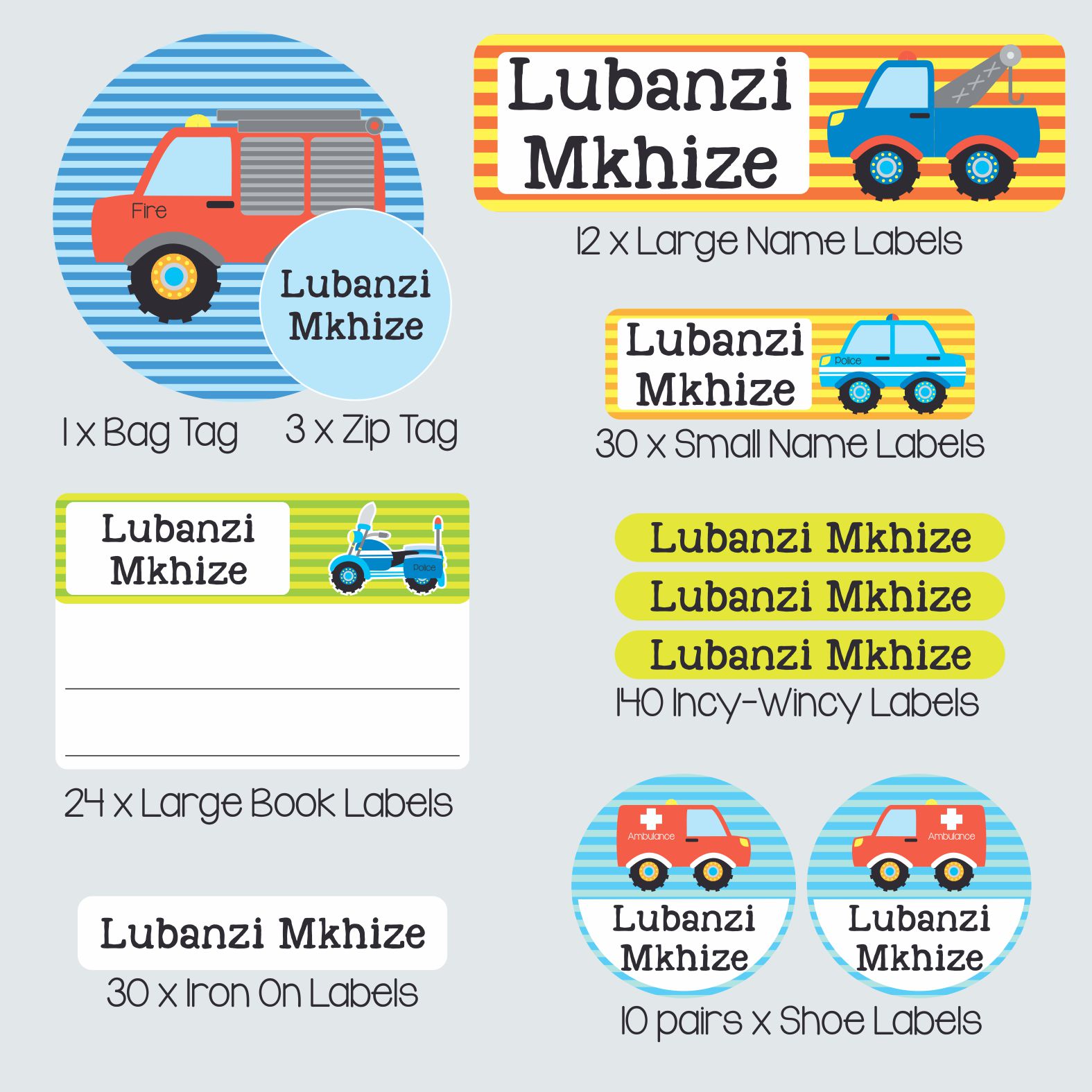 Super Duper Label Pack | Alphabugs